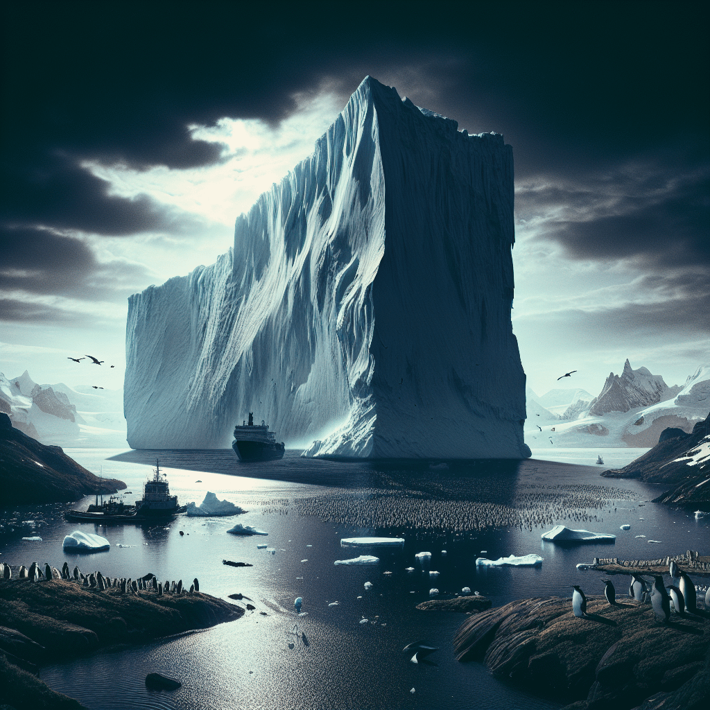 Monster Iceberg on Collision Course: British Island's Battle Against ...