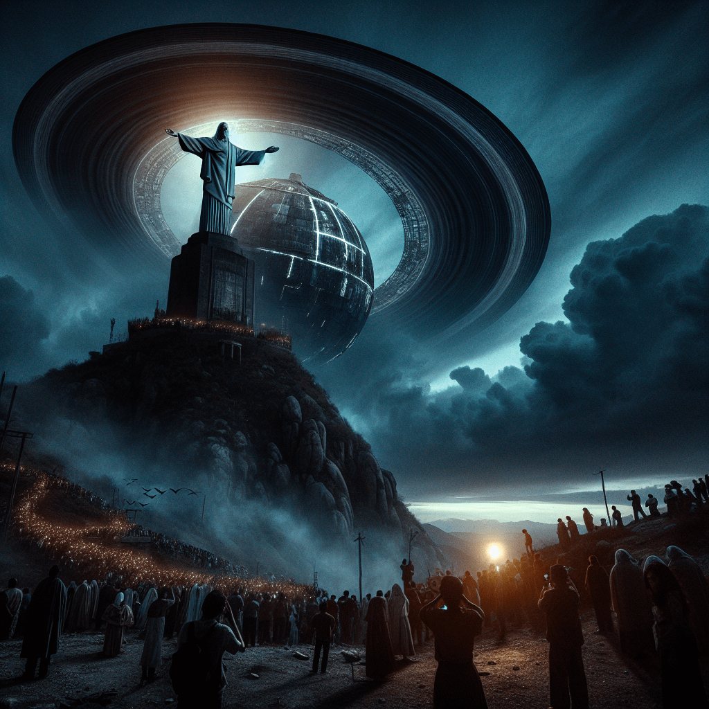 UFO Photographed Hovering Over Jesus Statue in Mexico | Manliness.com ...